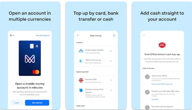 Monese - Mobile Money Account for UK & Europe - Nekx